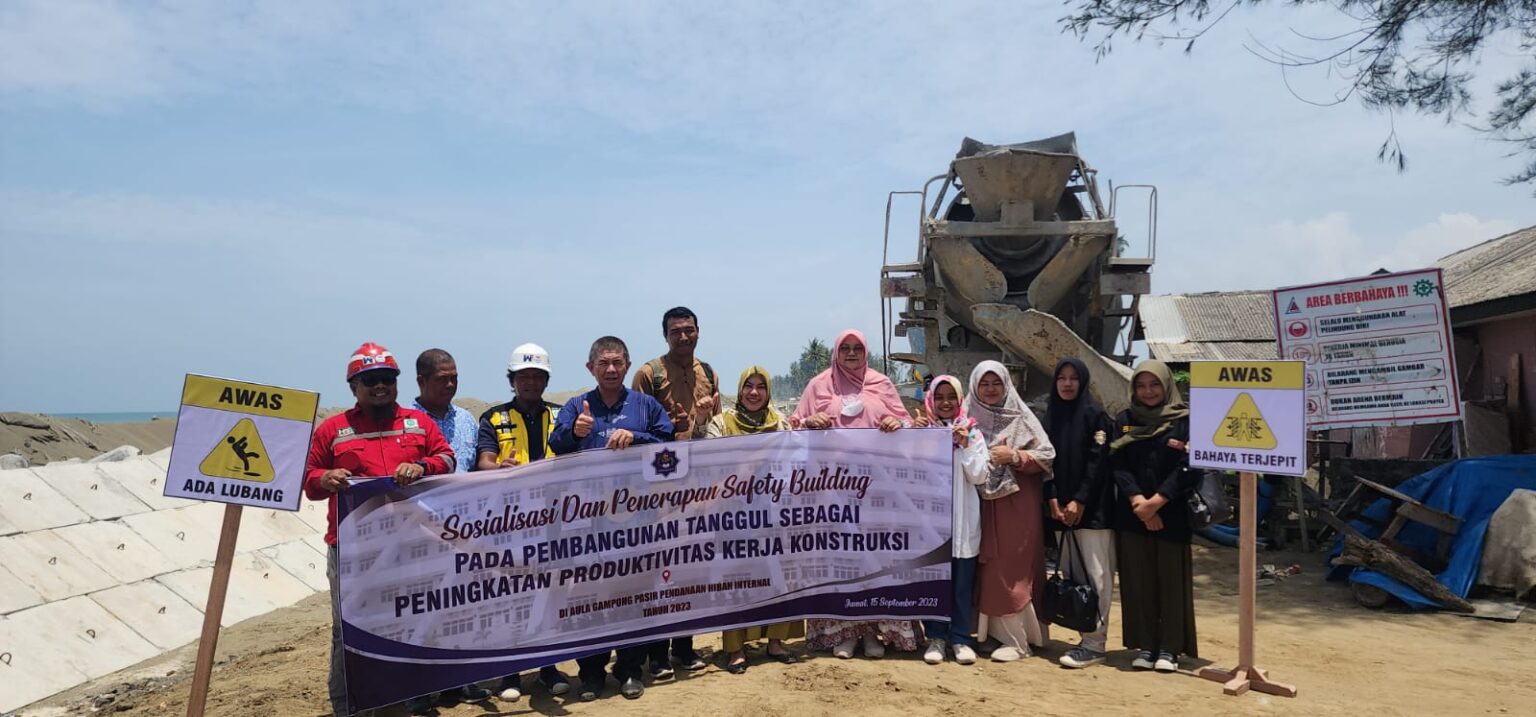 Tingkatkan K3 Konstruksi, Dosen Teknik Sipil UTU Adakan Sosialisasi ...