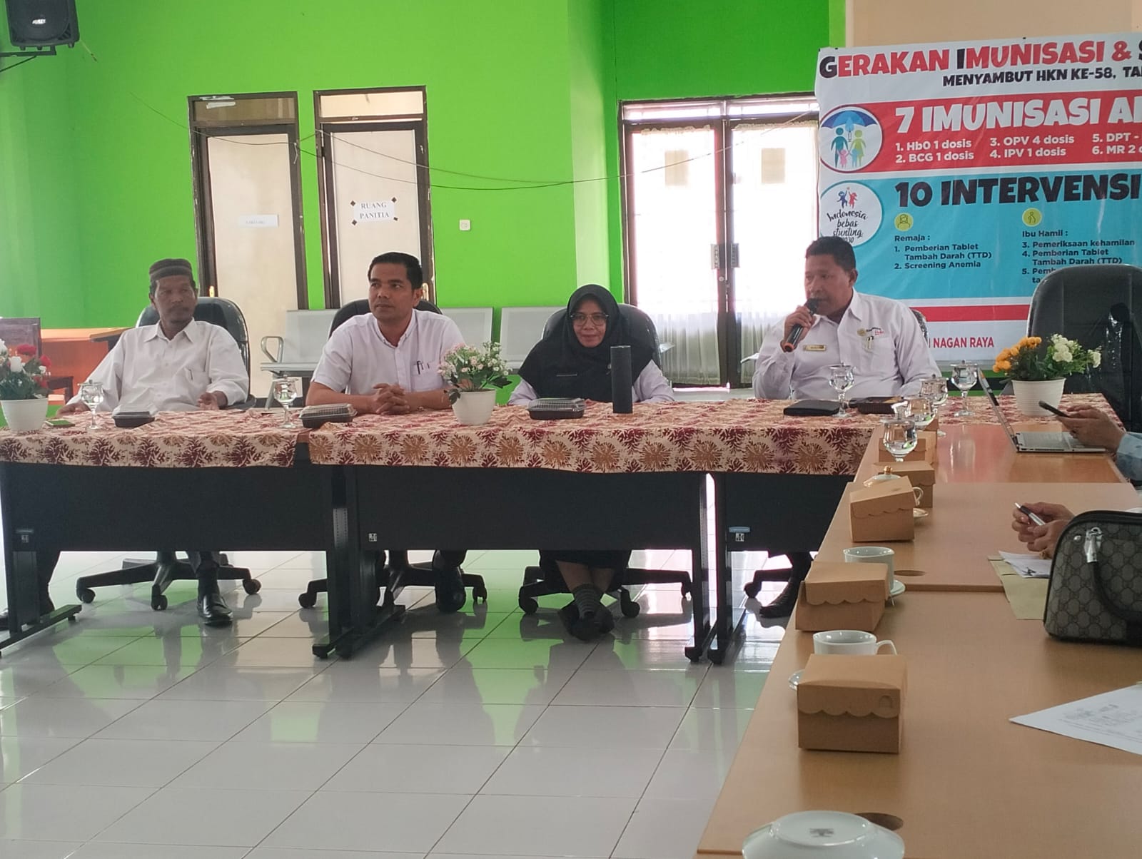 Bahas Keberlanjutan Program, Tim Pelaksana PPK Ormawa Himakesmas FKM UTU Sambangi SKPK Nagan ...